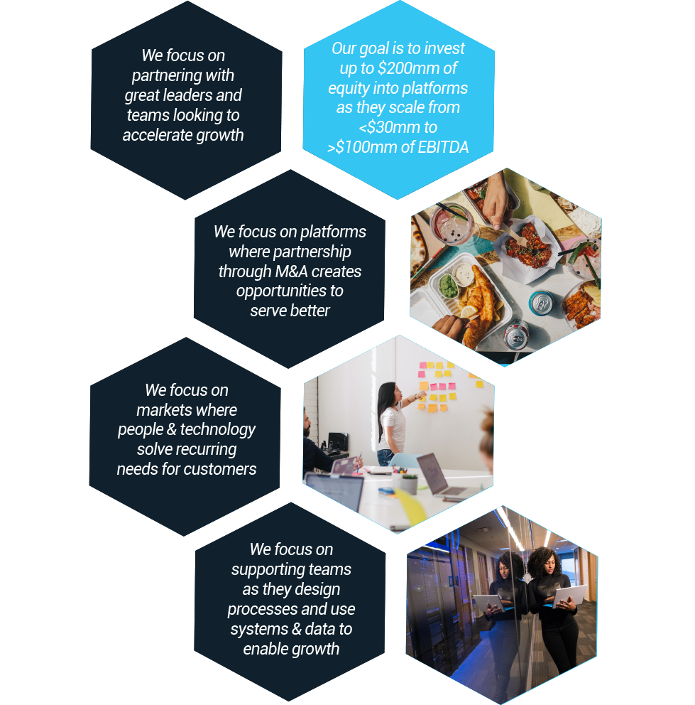 Partnering where our principles resonate